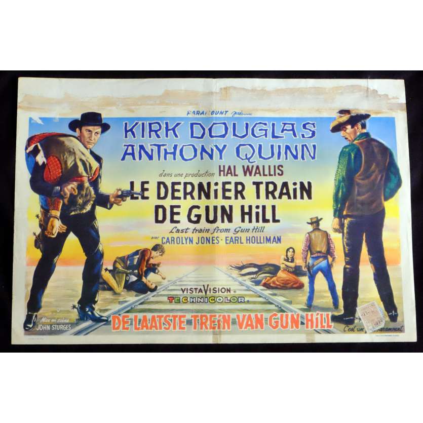 LAST TRAIN FROM GUN HILL Movie Poster LAST TRAIN FROM GUN HILL Movie Poster