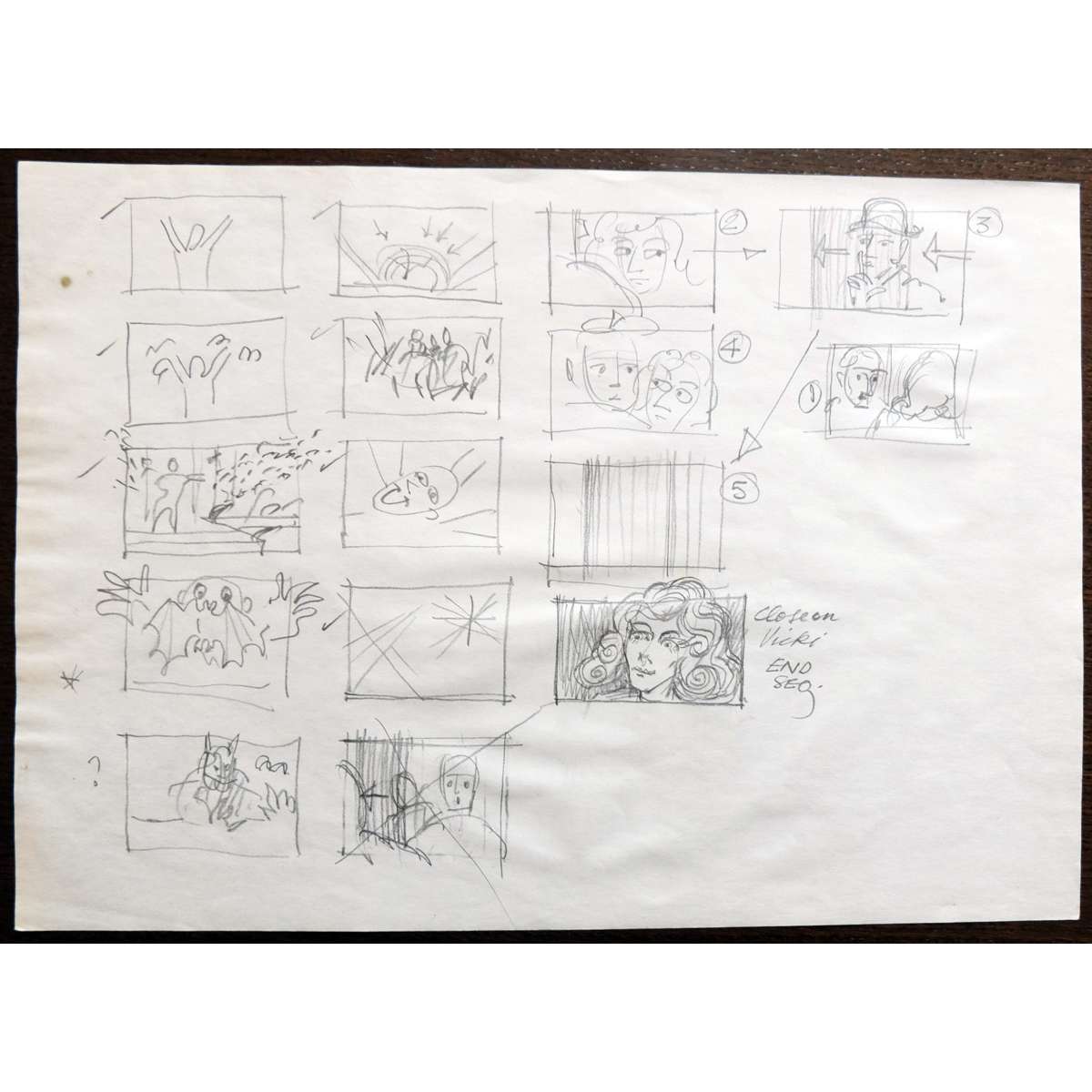 BATMAN Storyboards