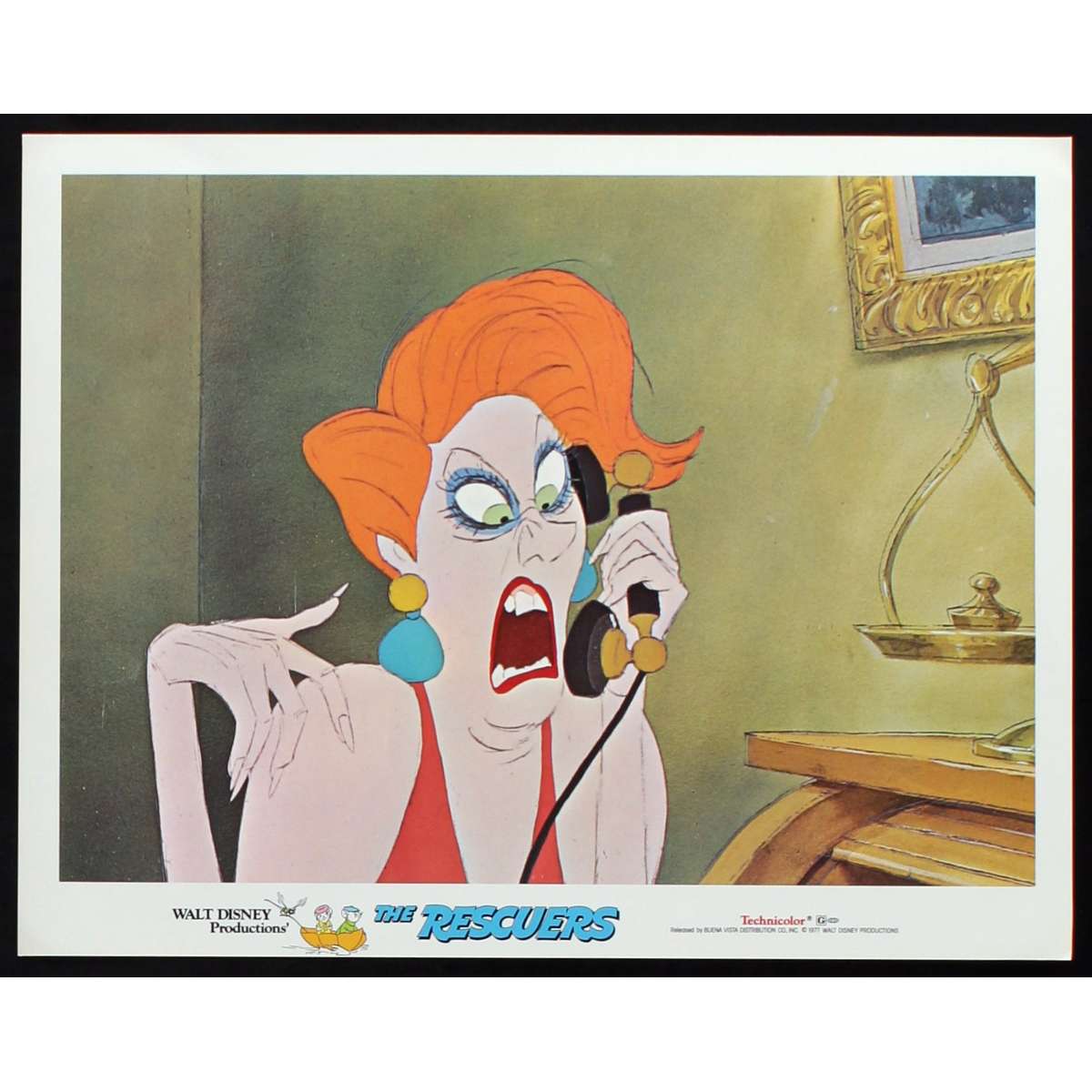 RESCUERS Lobby Card N2