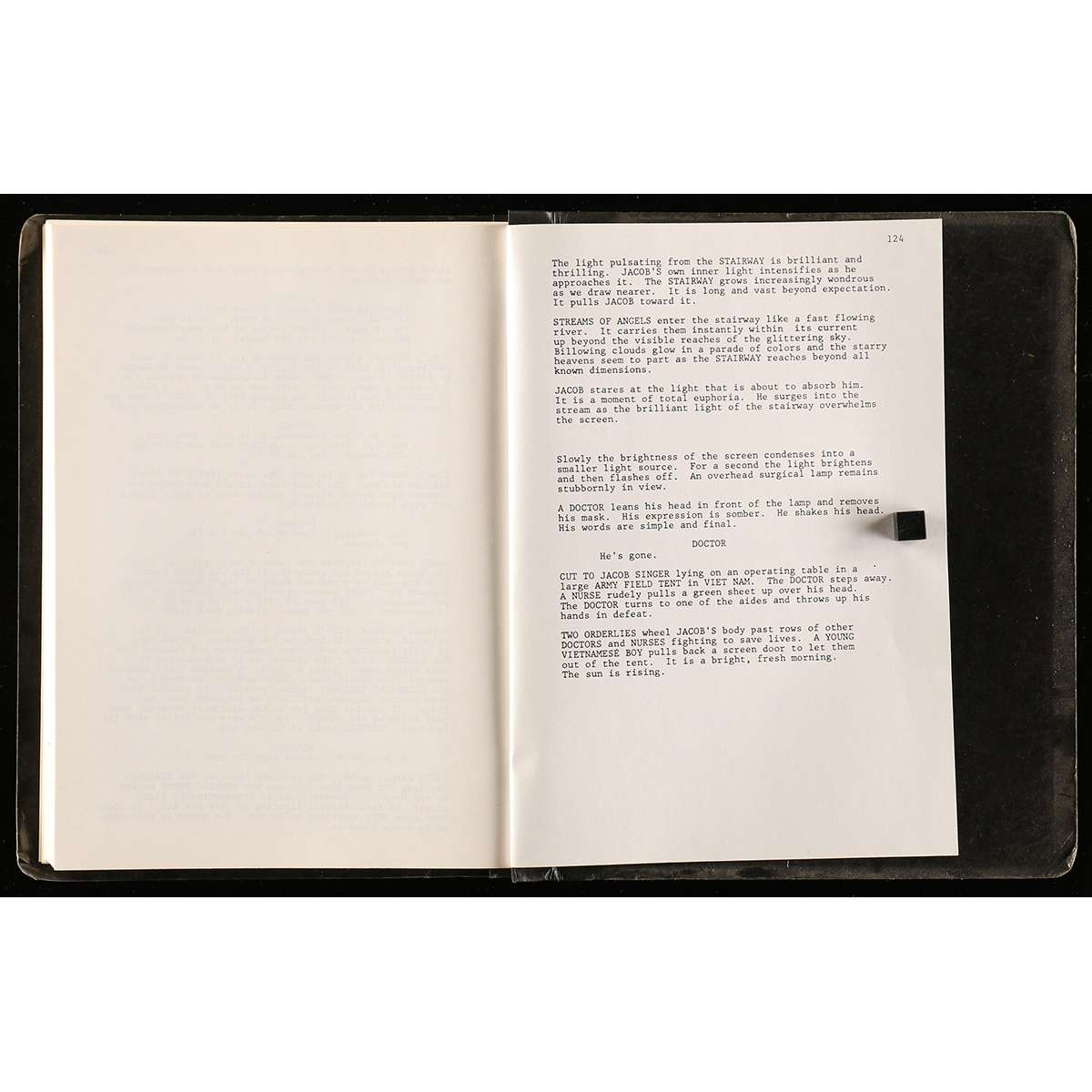 Scénario de L'ECHELLE DE JACOB