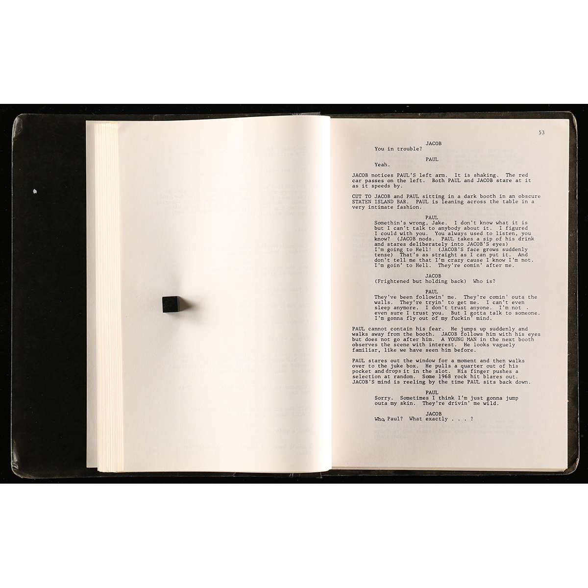 Scénario de L'ECHELLE DE JACOB