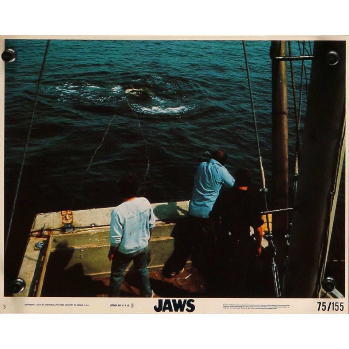 JAWS Original Lobby card