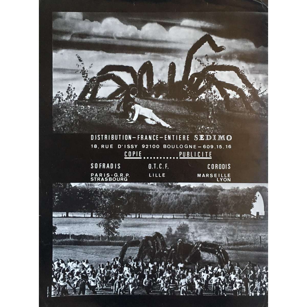 THE GIANT SPIDER INVASION Herald 9x12 in.
