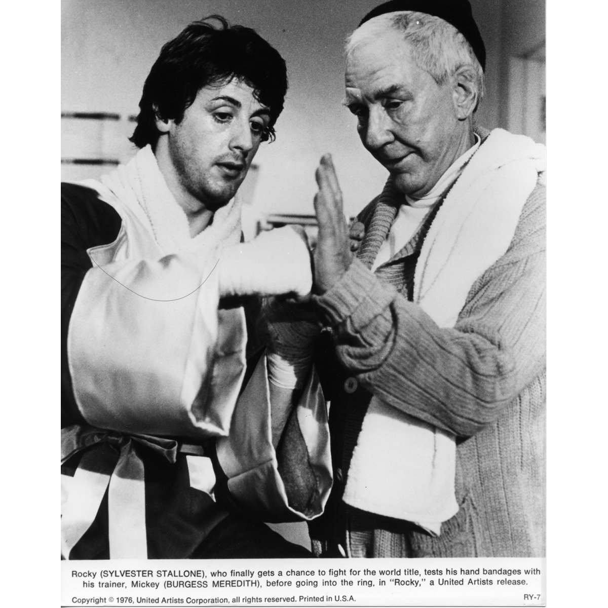 ROCKY Movie Still 8x10 in.