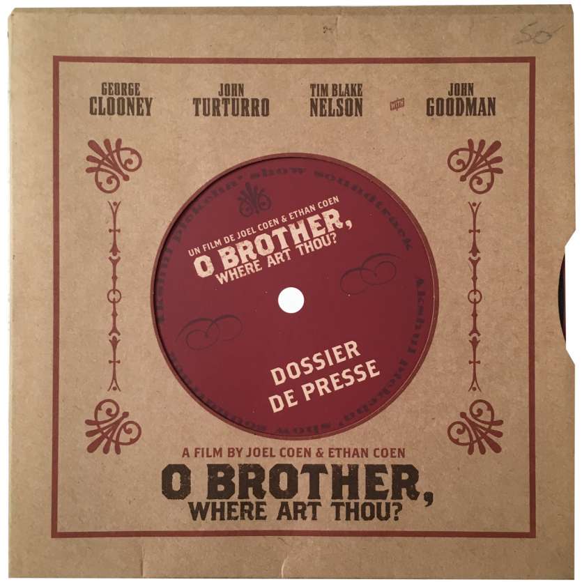 O' BROTHER WHERE ART THOU ? Pressbook 9x12 in.