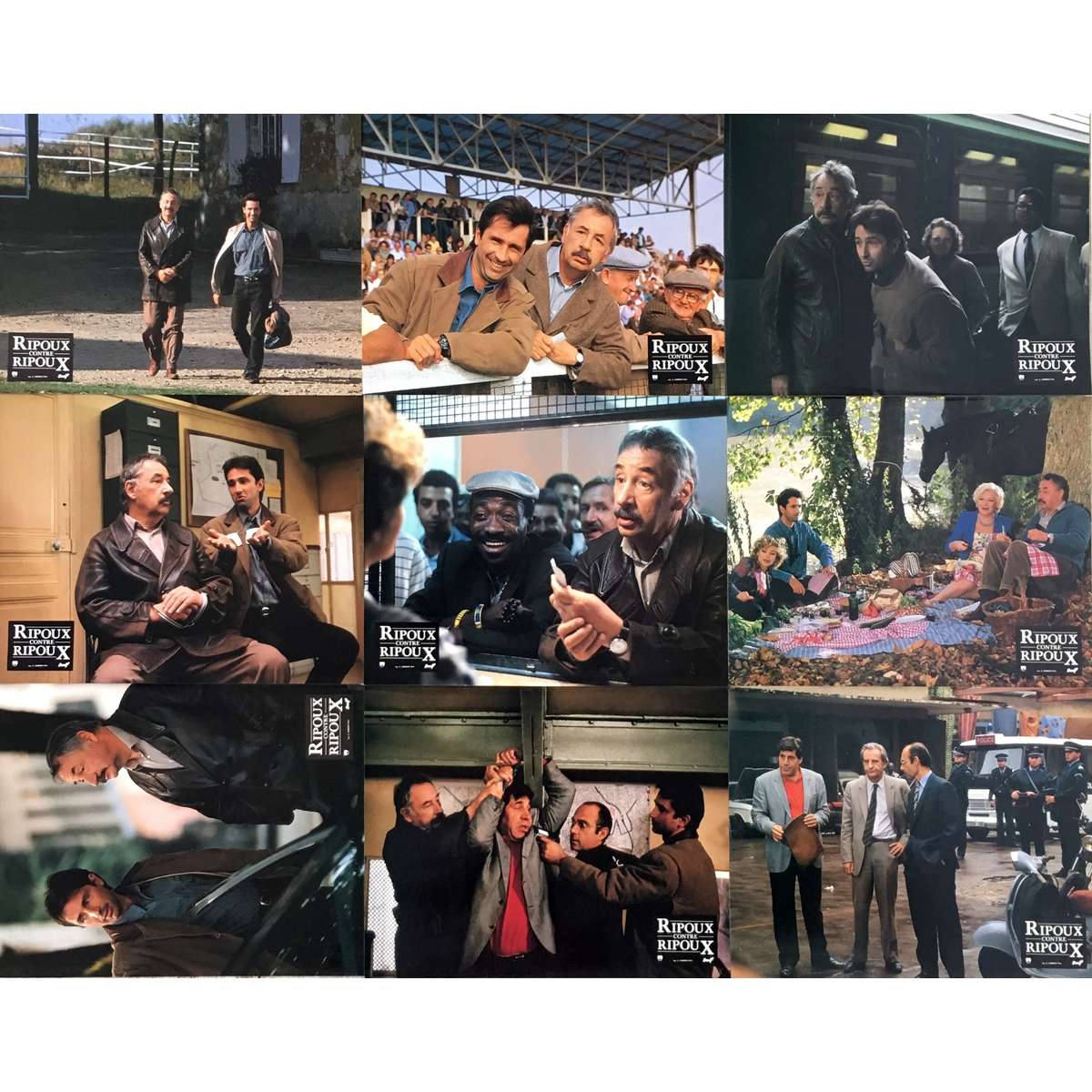 MY NEW PARTNER II Lobby Cards 9x12 in.