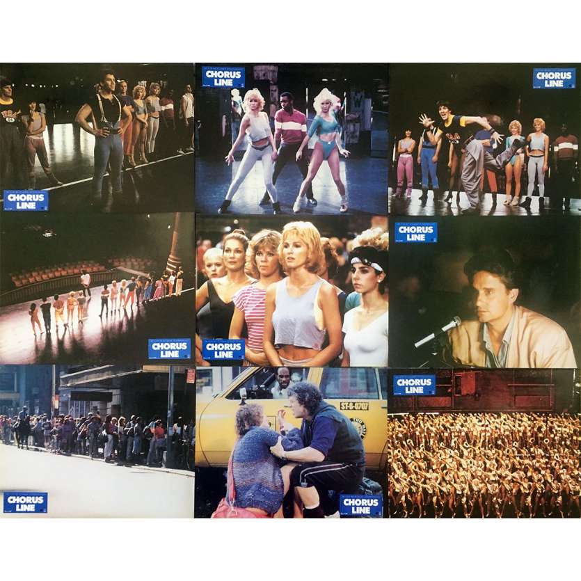 A CHORUS LINE Lobby Cards 9x12 in.