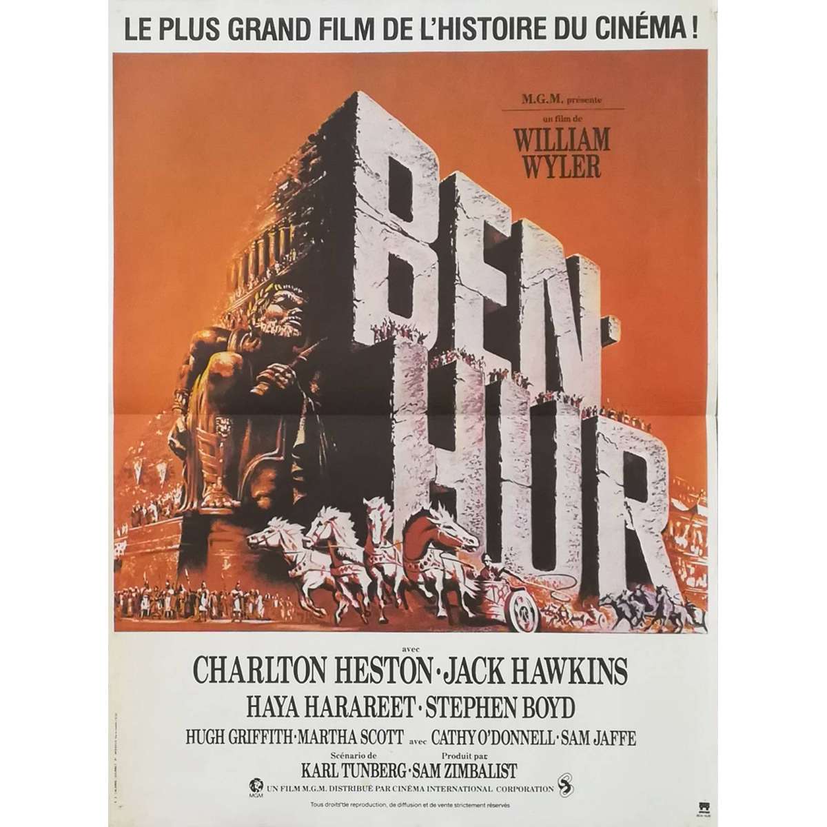 Affiche de BEN-HUR