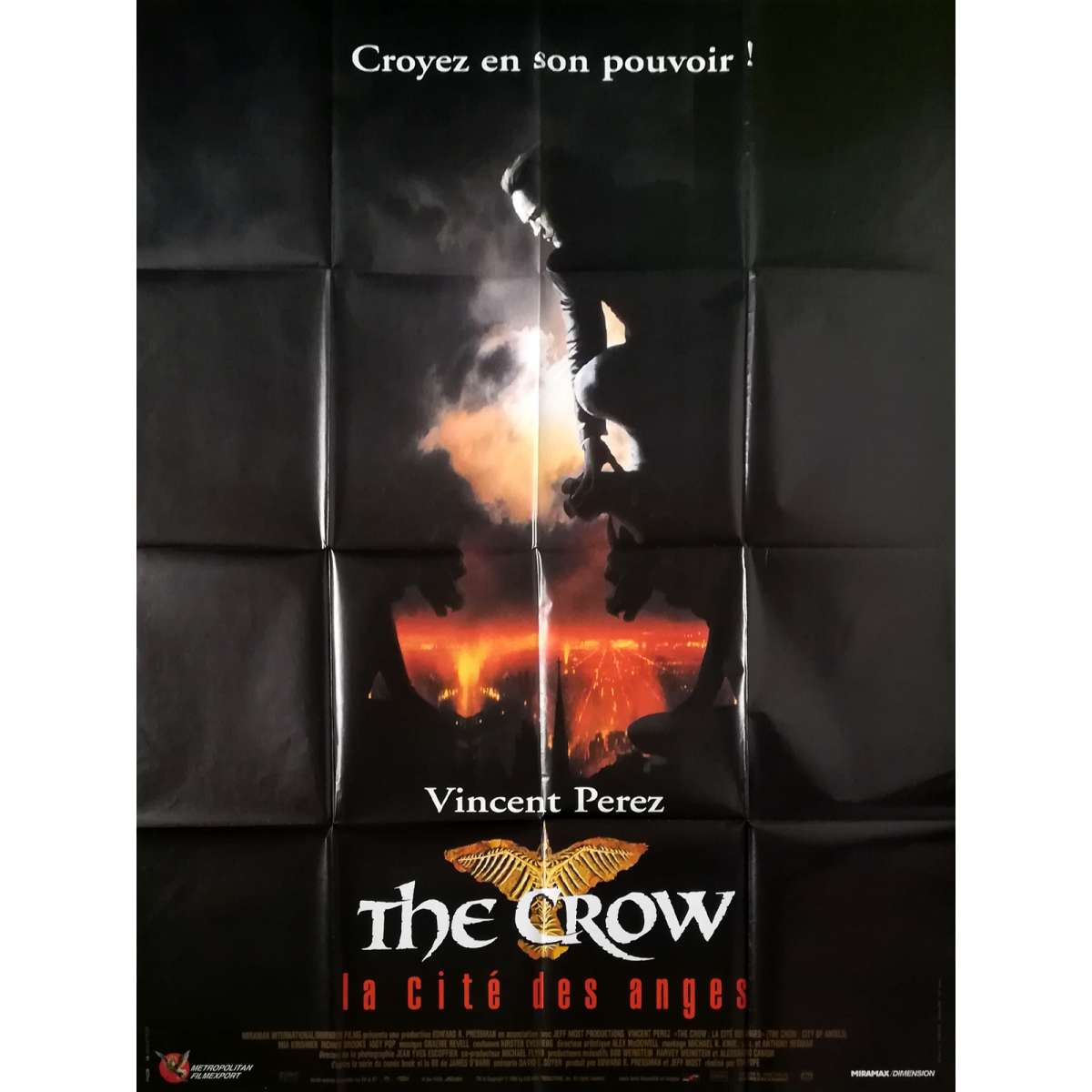 THE CROW 2 Movie Poster 47x63 in.