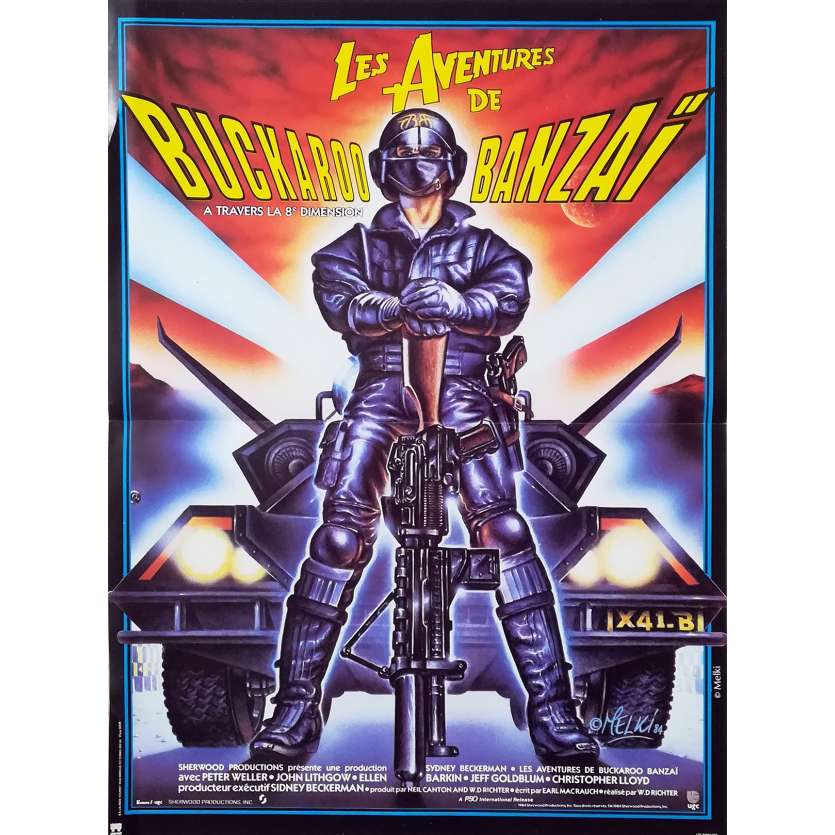 BUCKAROO BANZAI Movie Poster 15x21 in.