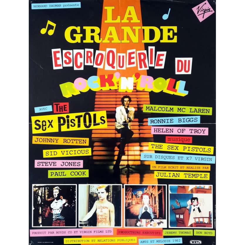 The Great Rockn Roll Swindle Movie Poster 15x21 In