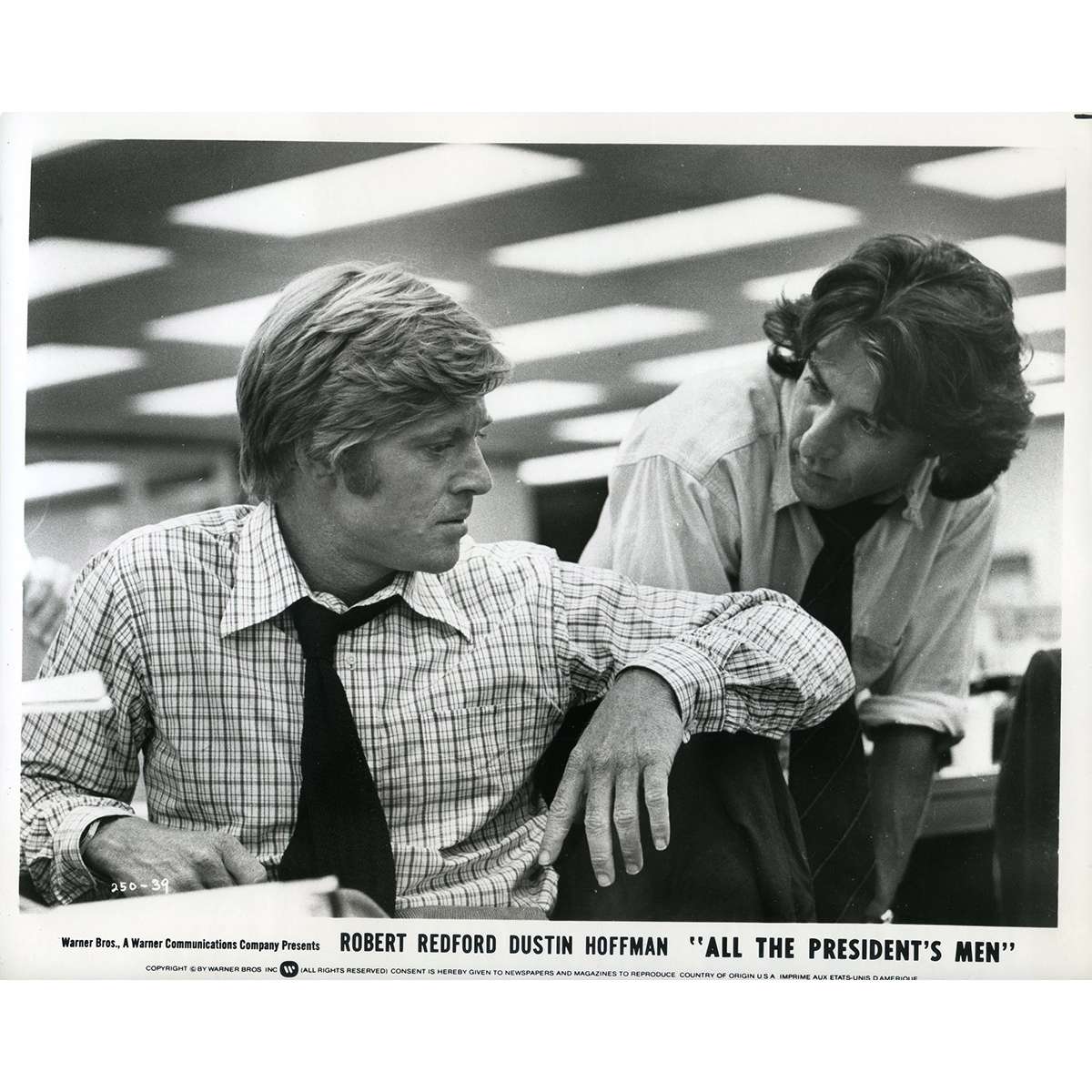 ALL THE PRESIDENT'S MEN Movie Still 8x10 in.