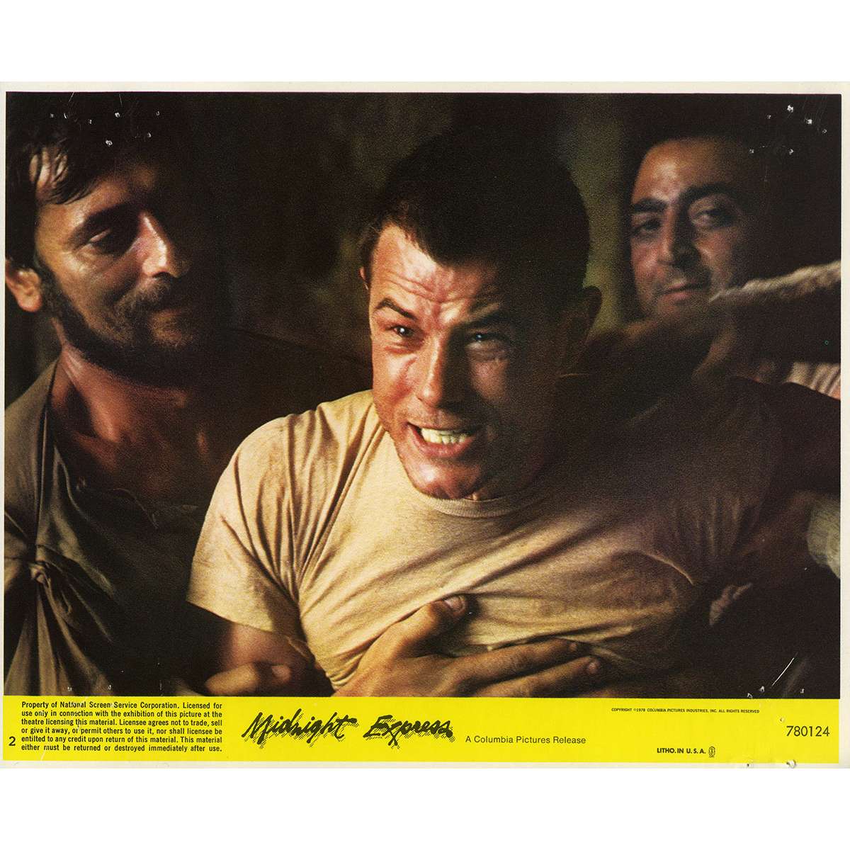 MIDNIGHT EXPRESS Lobby Card 8x10 in.