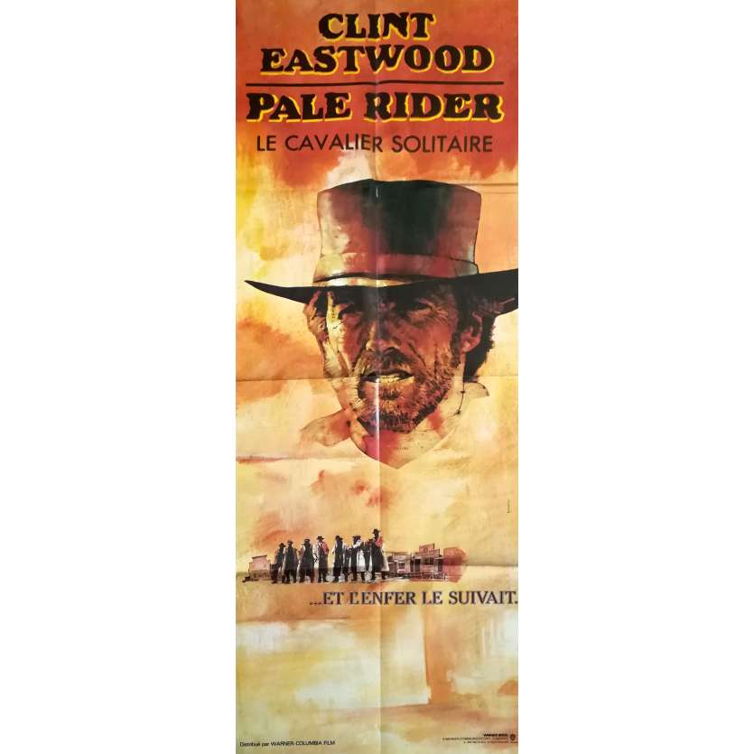 PALE RIDER Movie Poster 23x63 in.