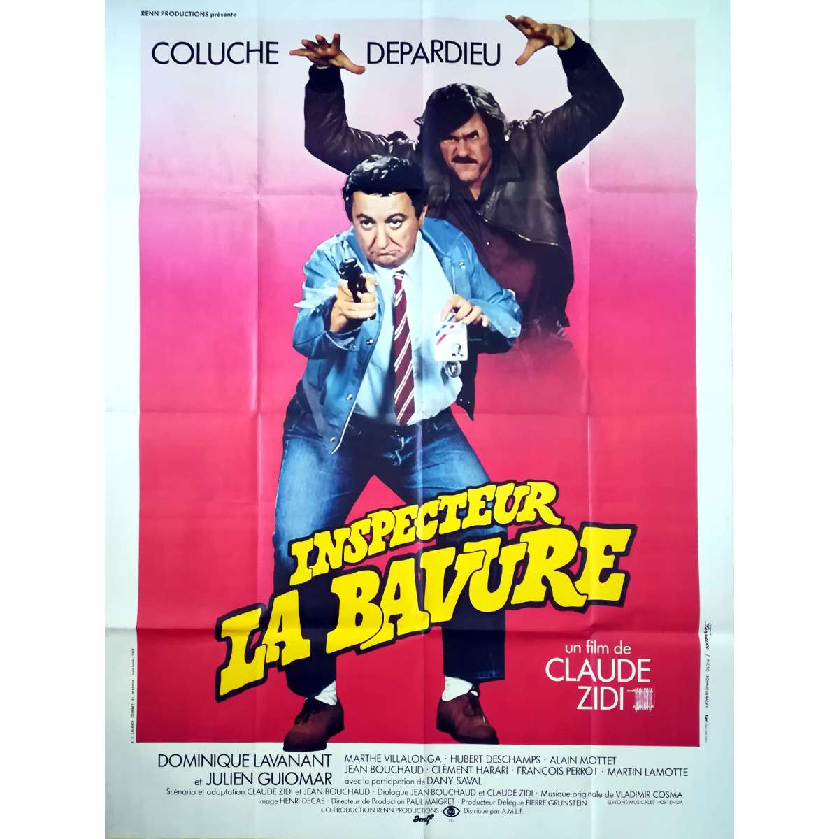 INSPECTOR BLUNDER Movie Poster 47x63 in.