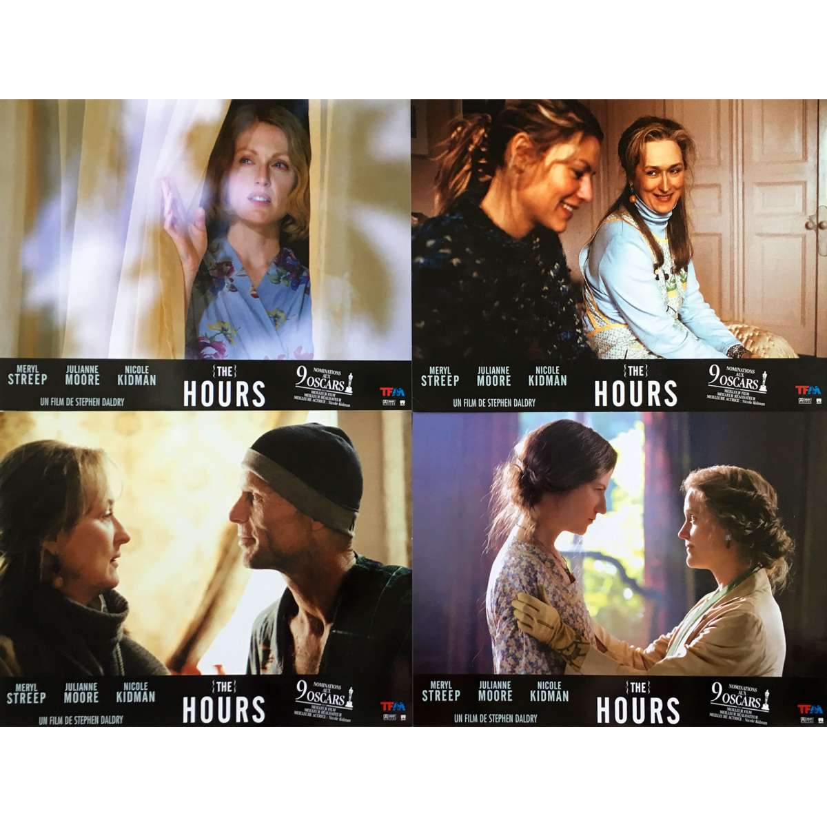 THE HOURS Lobby Cards 9x12 in.