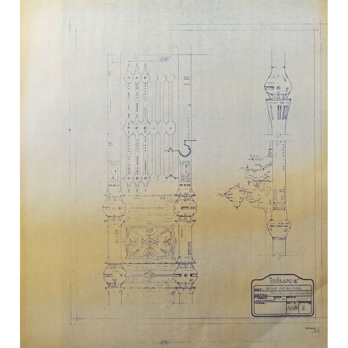 DUNE Blueprints Lot (Spatial Guild)