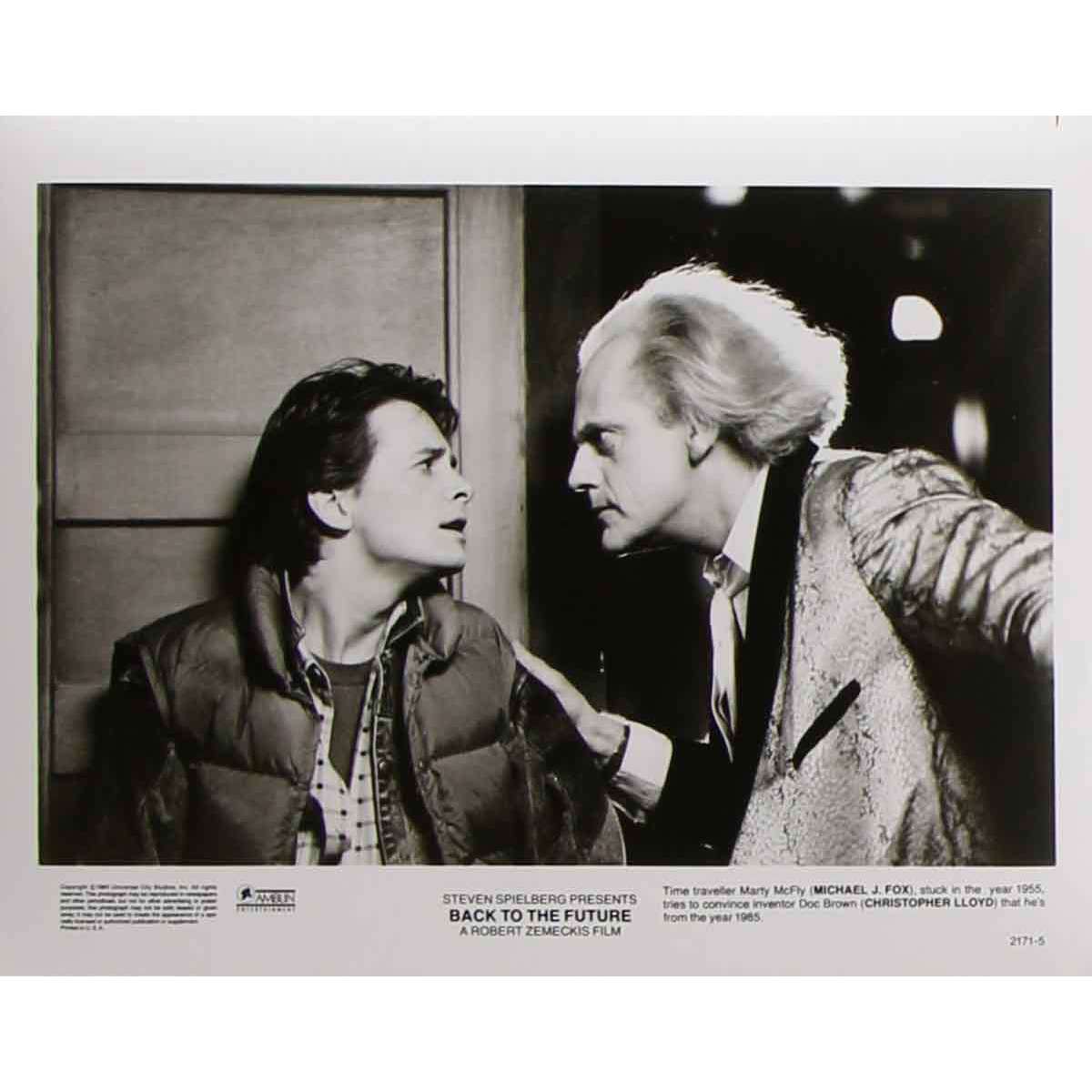 BACK TO THE FUTURE Movie Still 8x10 in.