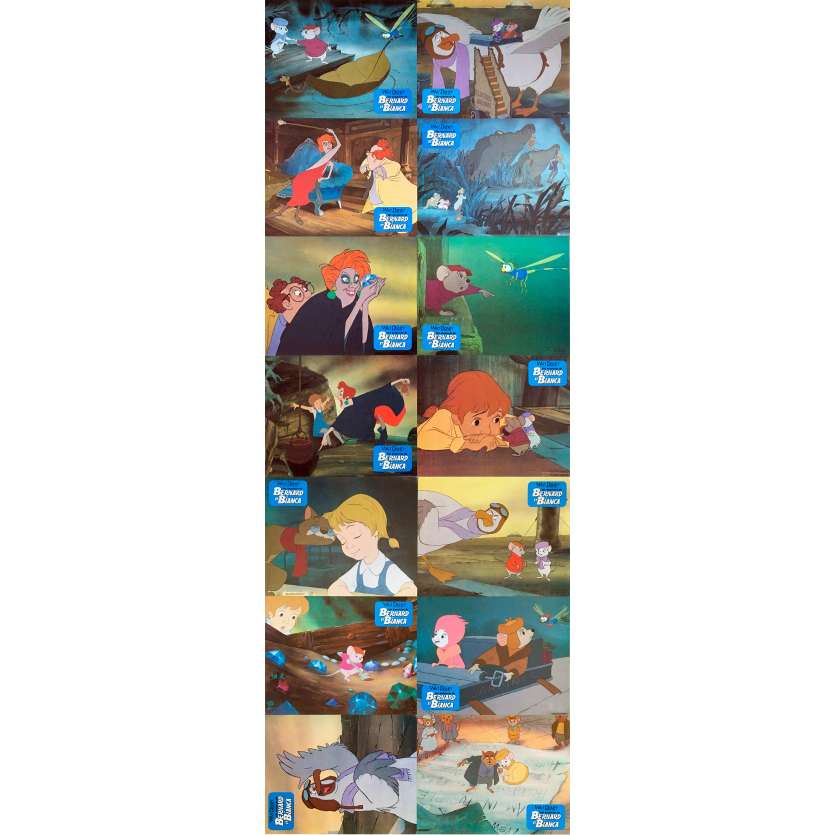 RESCUERS Lobby Cards 10x12 in.