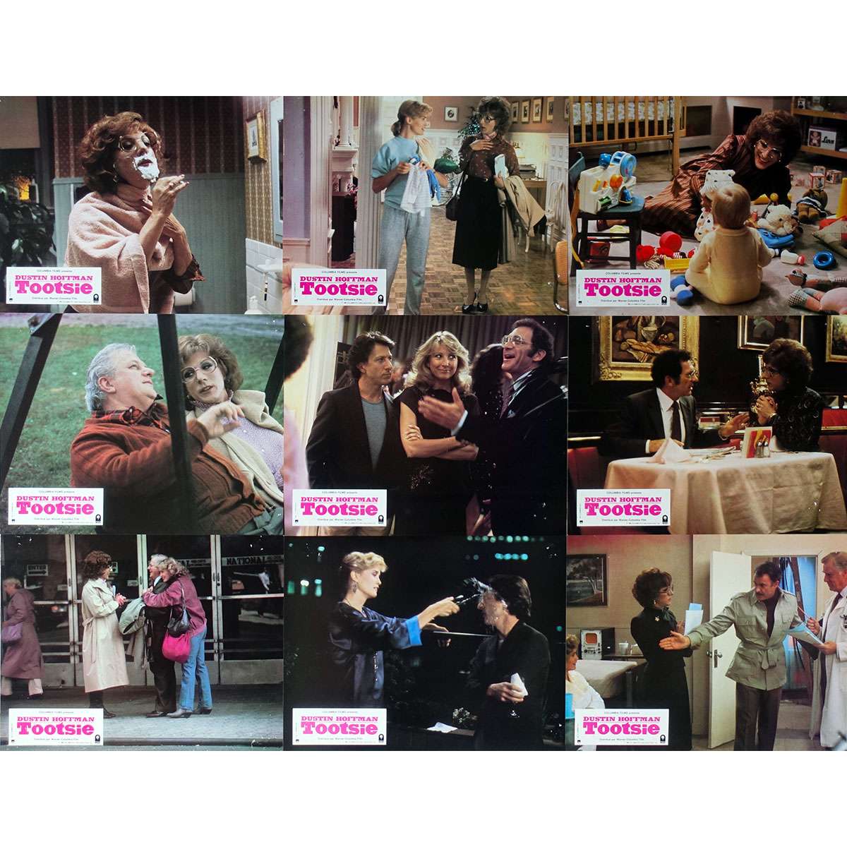 TOOTSIE Lobby Cards 9x12 in.
