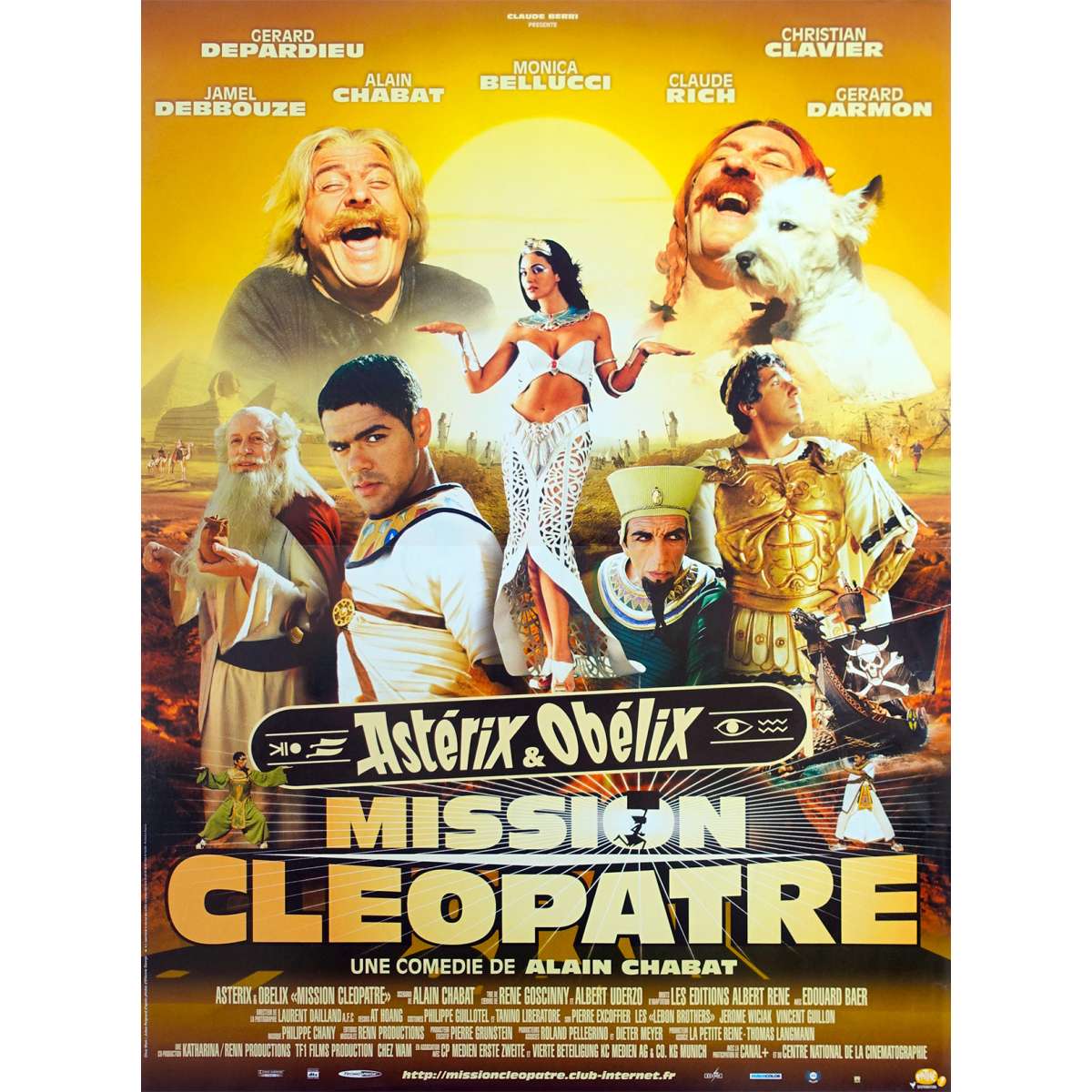ASTERIX & OBELIX: MISSION CLEOPATRA Movie Poster 15x21 in. ASTERIX & OBELIX: MISSION CLEOPATRA Movie Poster 15x21 in.