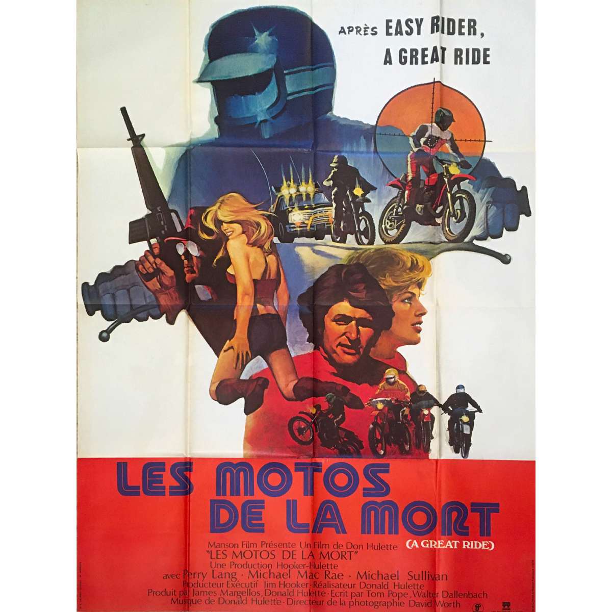 A GREAT RIDE French Movie Poster