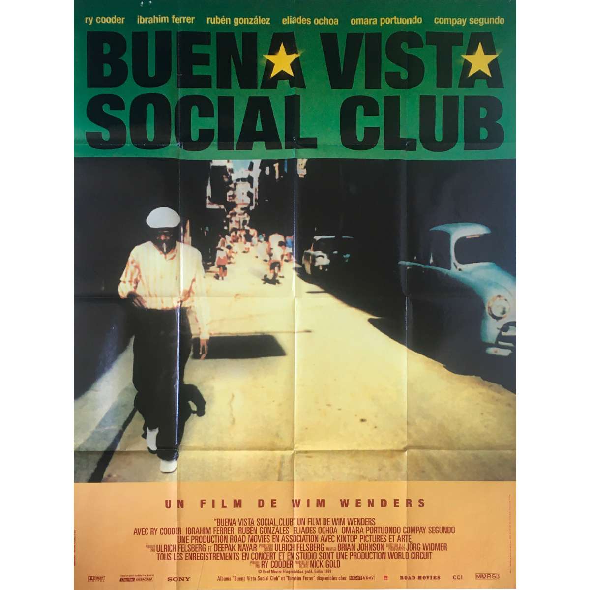 BUENA VISTA SOCIAL CLUB French Movie Poster