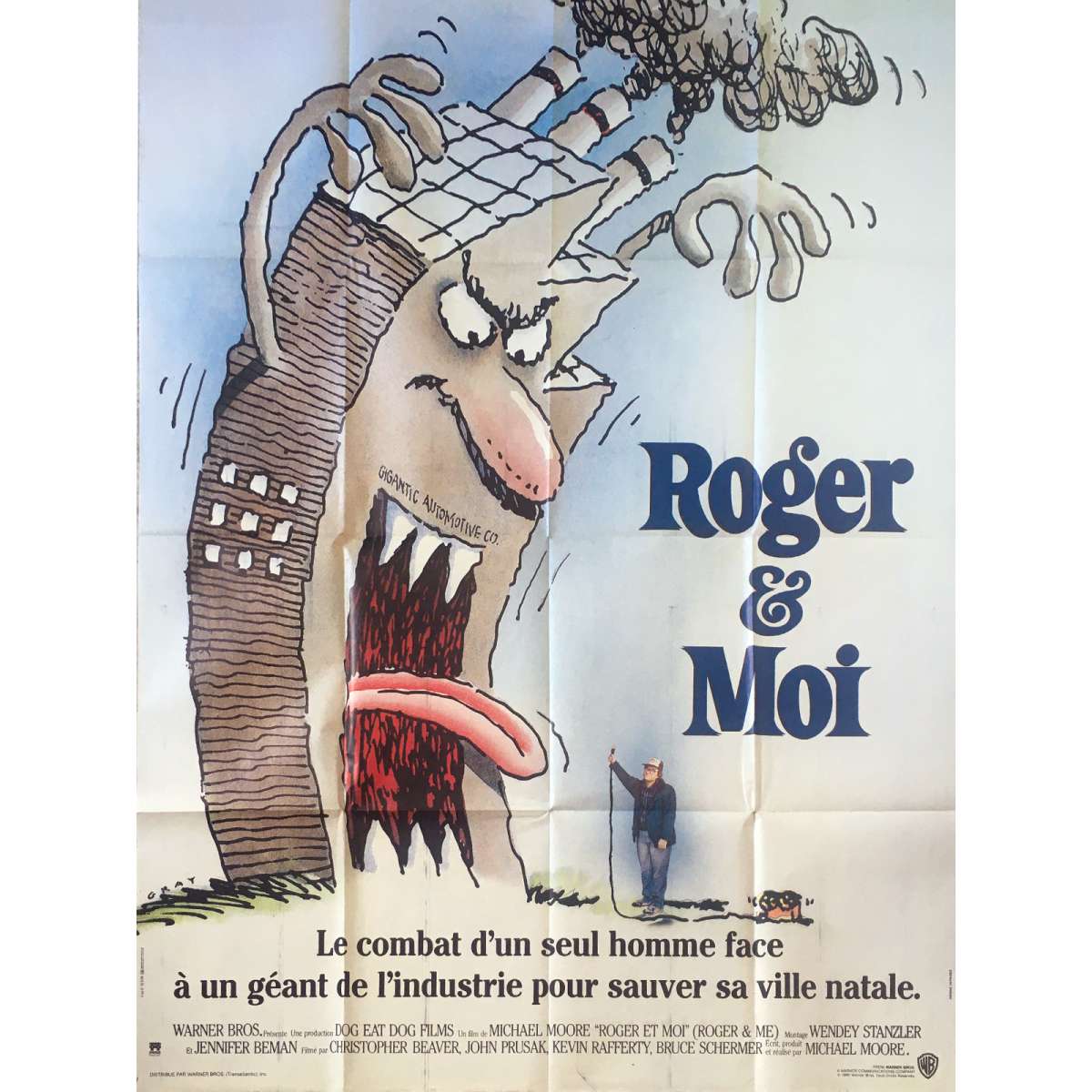 ROGER & ME French Movie Poster