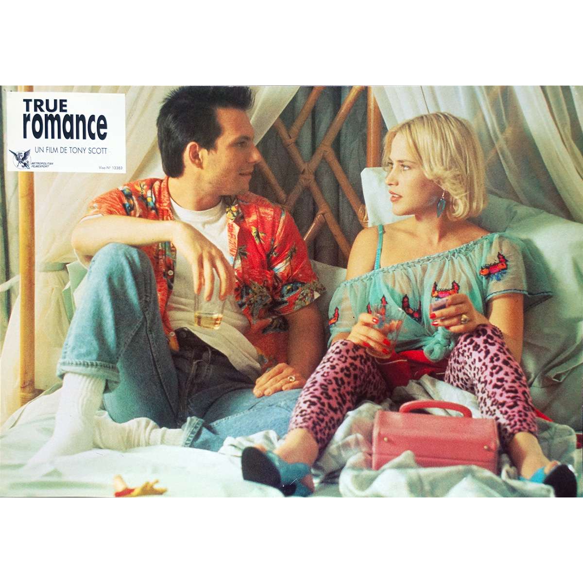 TRUE ROMANCE French Lobby Card N10