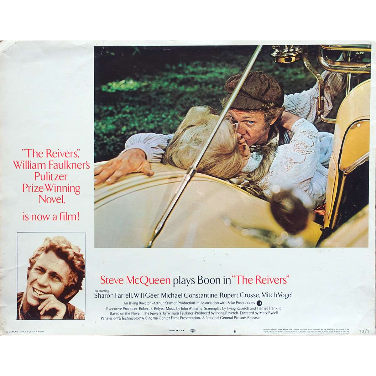 THE REIVERS US Lobby Card N01