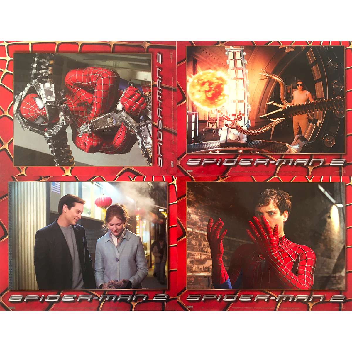 SPIDER-MAN 2 French Lobby Cards