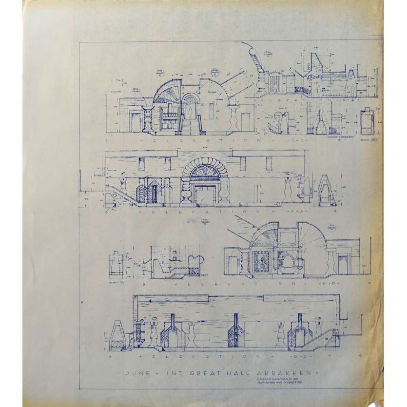 DUNE Blueprint - 1982 No:Ext/Wall
