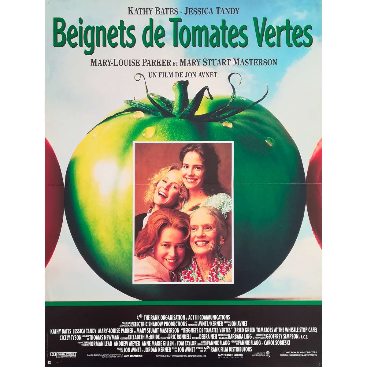 FRIED GREEN TOMATOES French Movie Poster - 15x21 in. - 1991