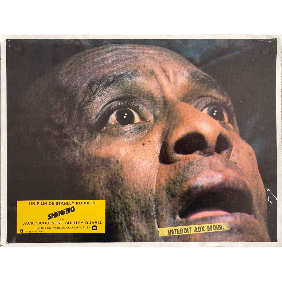 THE SHINING French Lobby Card - 9x12 in. - 1980 N3