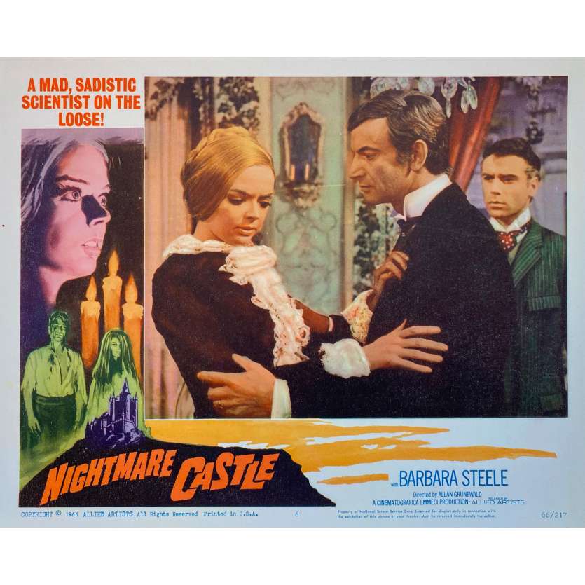 NIGHTMARE CASTLE US Lobby Card - 11x14 in. - 1965 N8