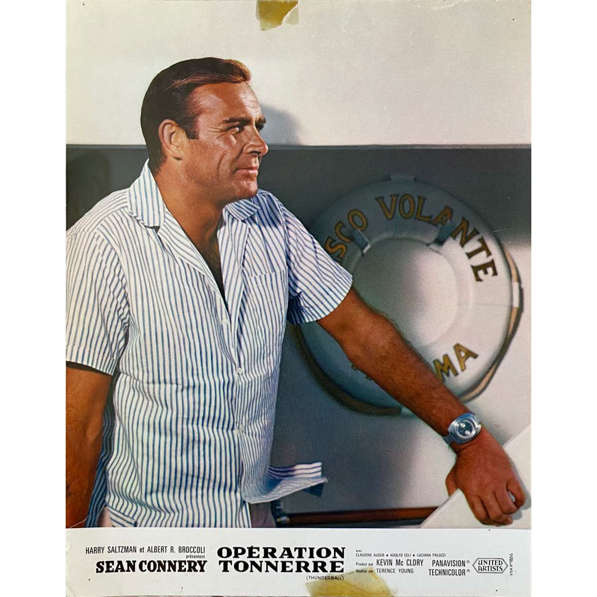 Photo d'exploitation française de OPERATION TONNERRE - 21x30 cm.