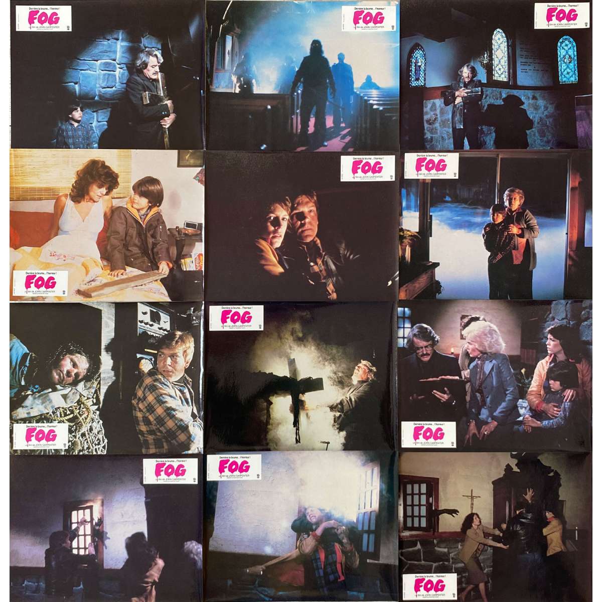 FOG French Lobby Cards - 9x12 in. - 1979 x12