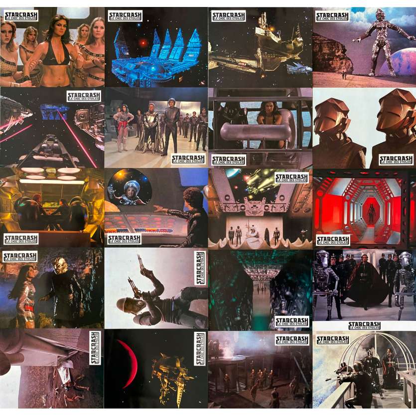 Photos d'exploitation françaises de STARCRASH - 21x30 cm. x20