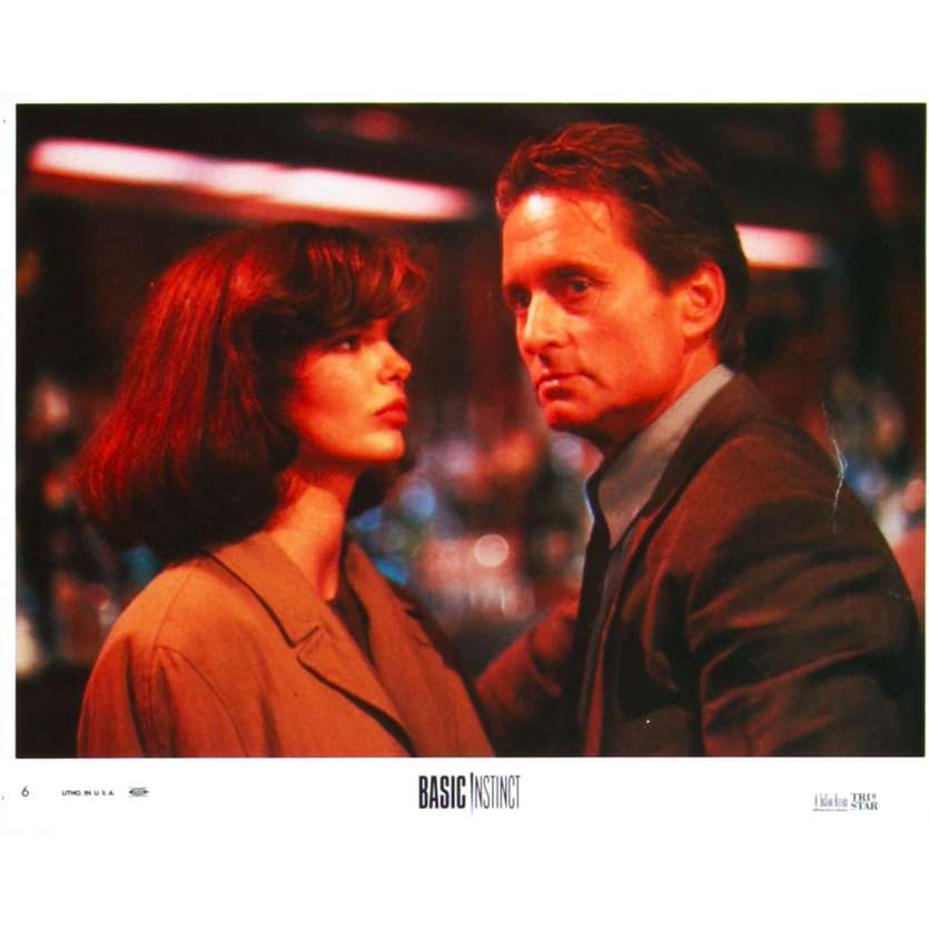 BASIC INSTINCT U.S. Lobby Card - 8x10 in. - 1992 N6