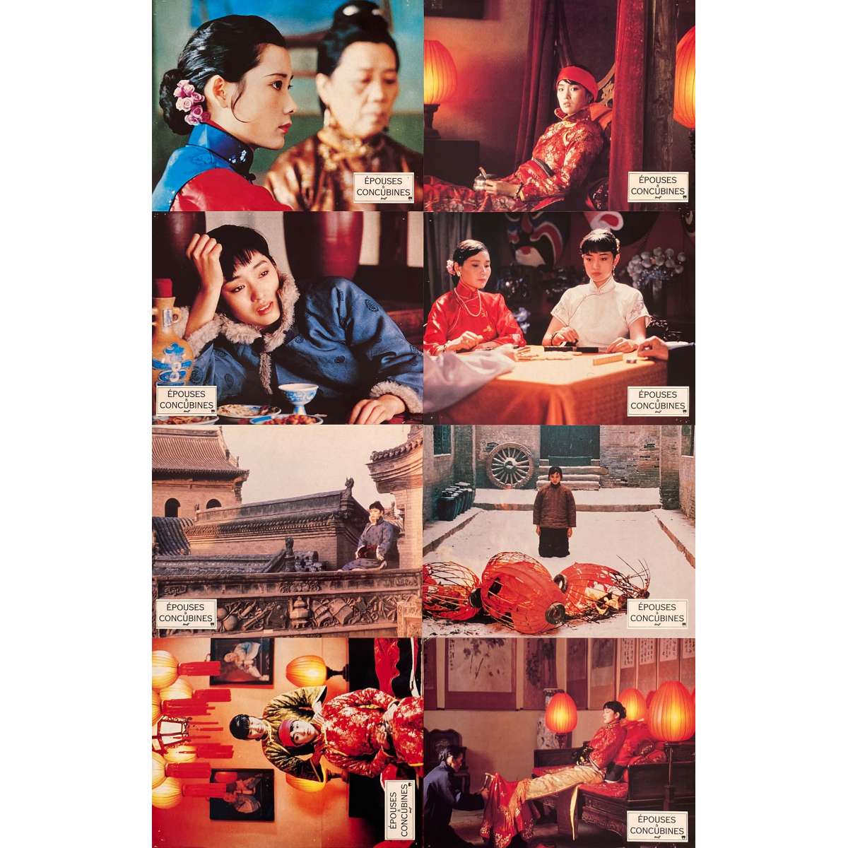 Photos d'exploitation françaises de EPOUSES ET CONCUBINES - 21x30 cm. x8