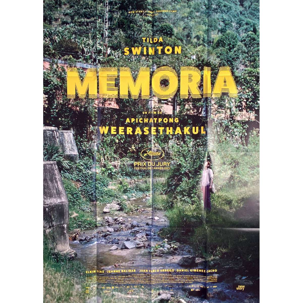MEMORIA French Movie Poster - 47x63 in. - 2021