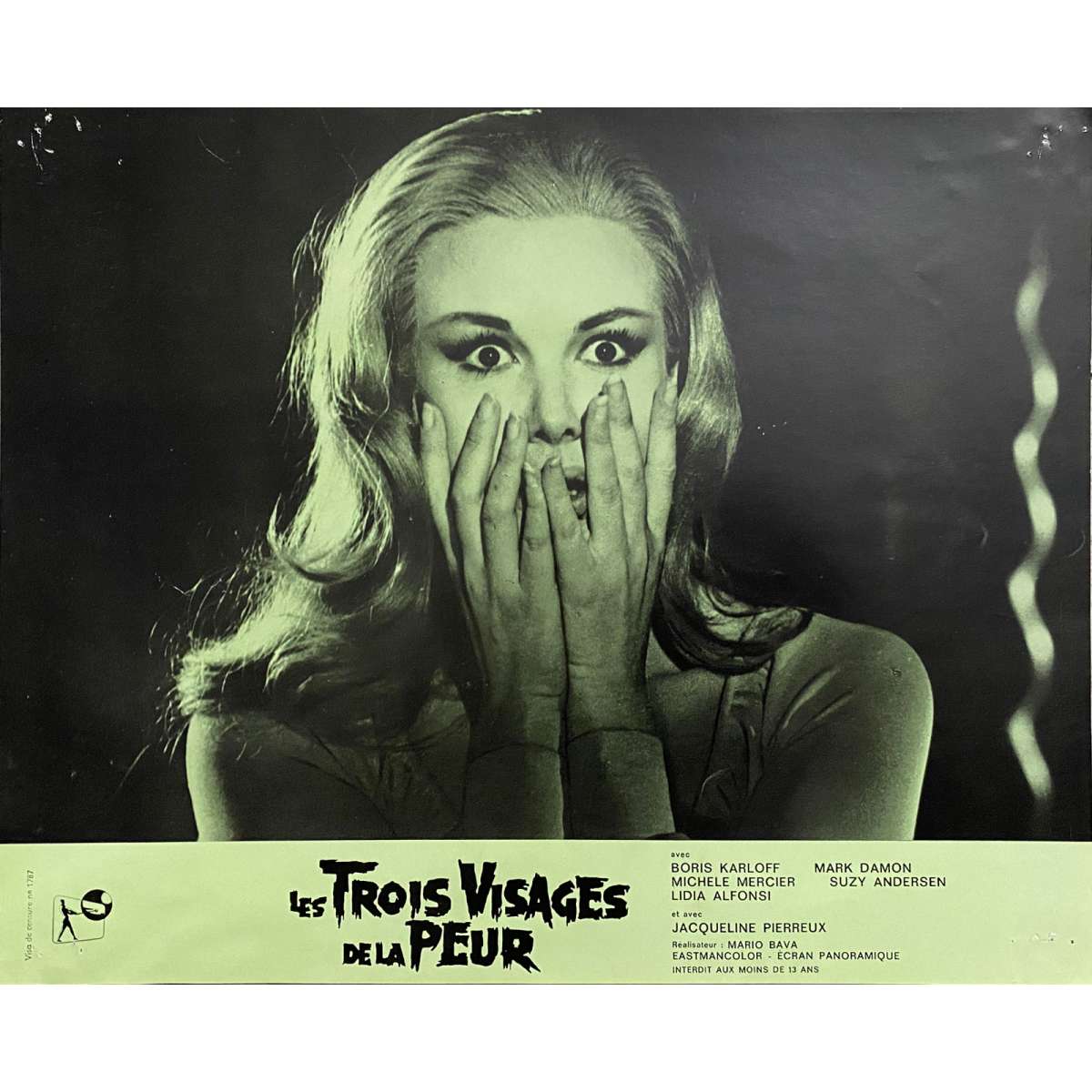 BLACK SABBATH French Lobby Card - 10x12 in. - 1963