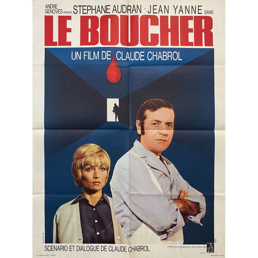 LE BOUCHER French Movie Poster - 23x32 in. - 1970