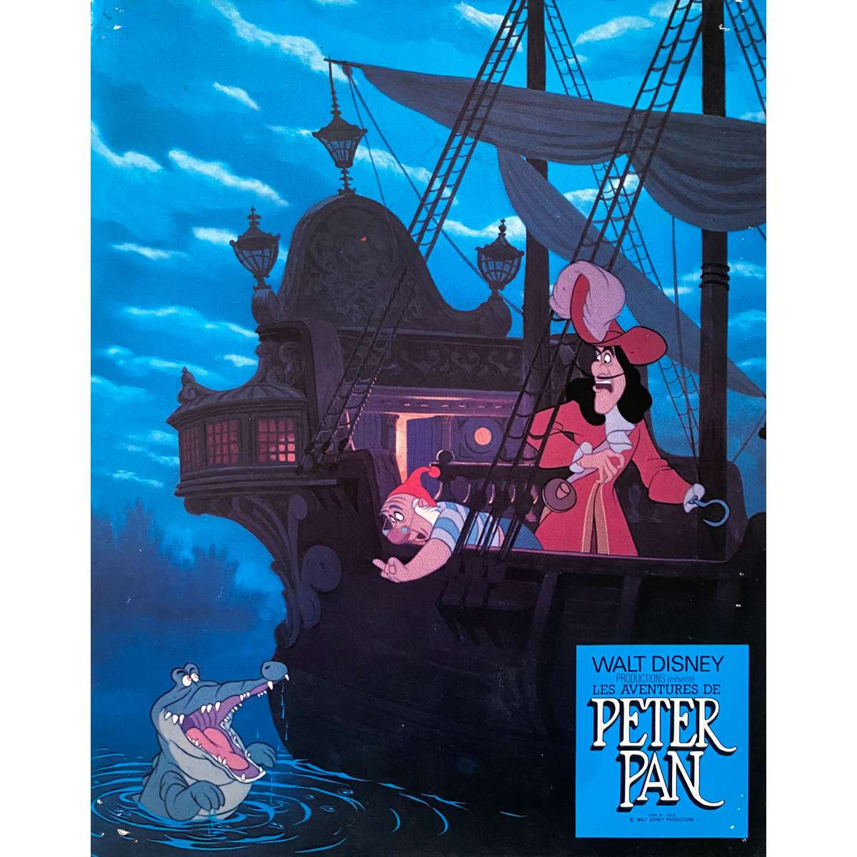 PETER PAN French Lobby Card - 10x12 in. - 1953/R1977 N04