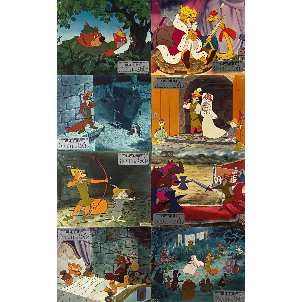 Photos d'exploitation françaises de ROBIN DES BOIS Disney - 24x30 cm ...