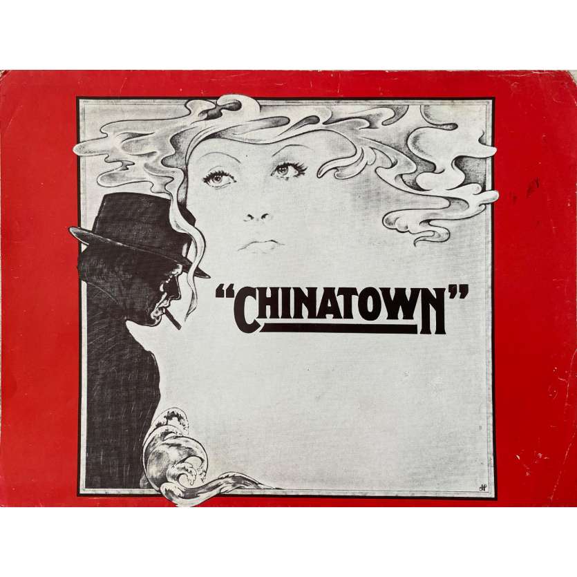 CHINATOWN French Movie Poster - 10x12 in. - 1974 4p
