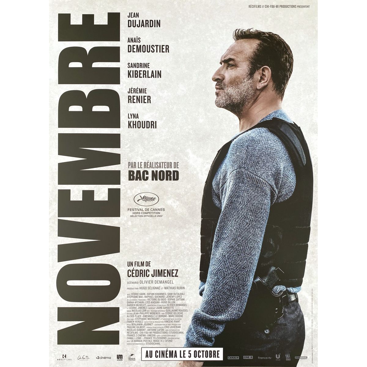 Affiche de cinéma française de NOVEMBRE - 40x54 cm.