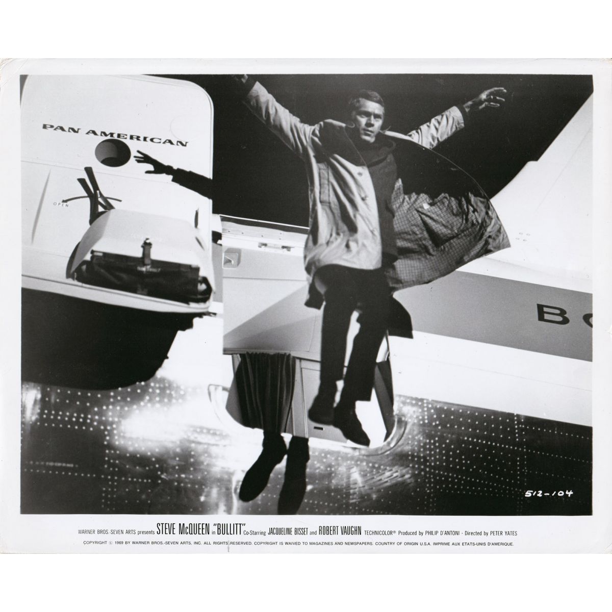 BULLITT U.S. Movie Still - 8x10 in. - 1968 512-104