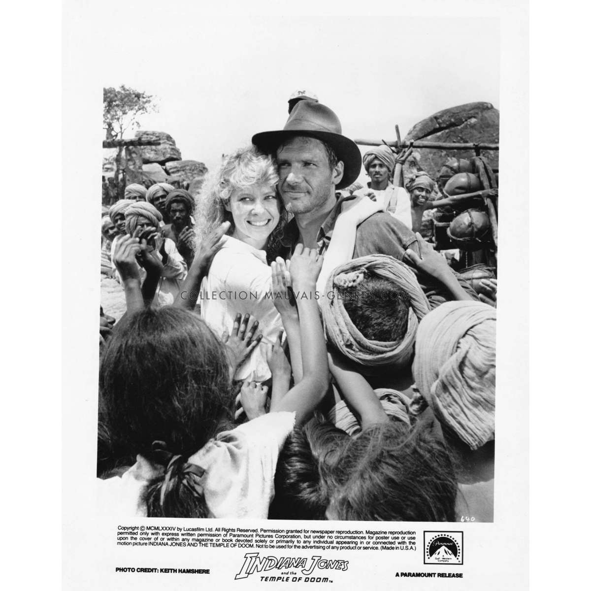 INDIANA JONES AND THE TEMPLE OF DOOM U.S. Movie Still - 8x10 in. - 1984 ...
