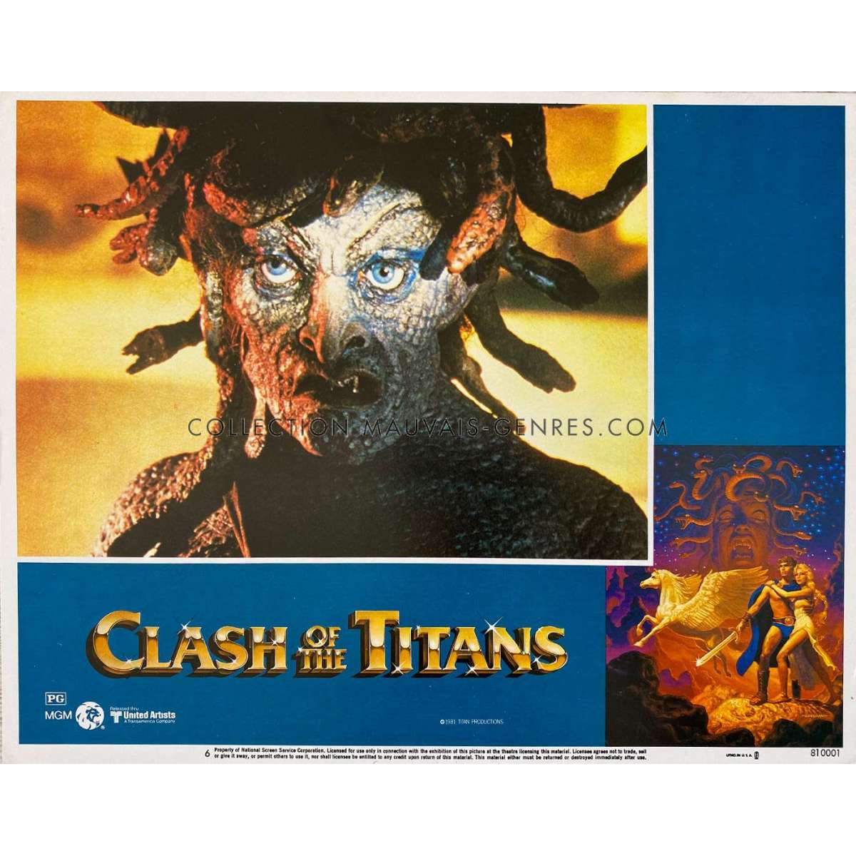 CLASH OF THE TITANS U.S. Lobby Card - 11x14 in. - 1981 N6